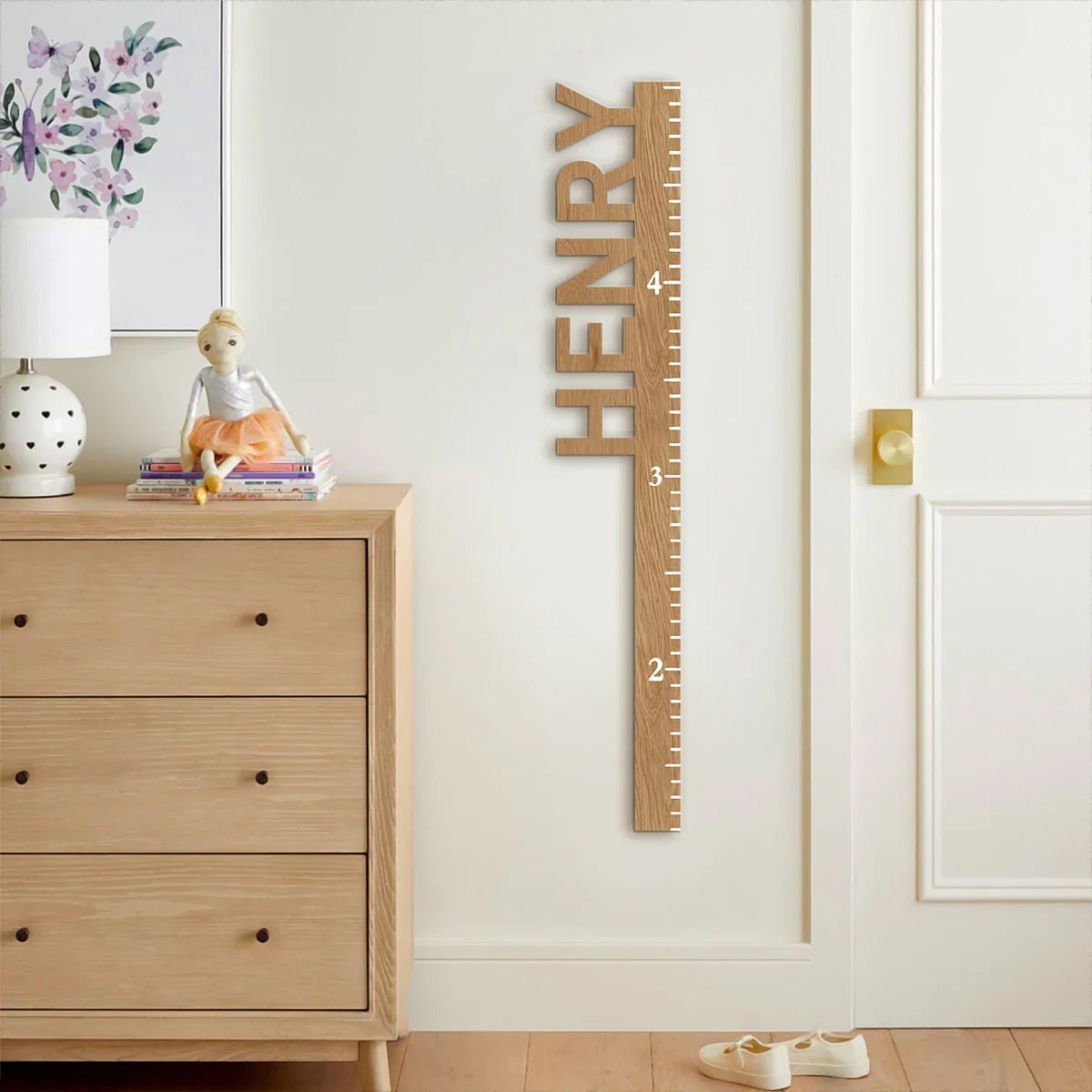 Personalized Wooden Growth Chart for Kids – Zumbamboo